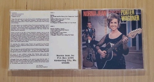 Norma Jean Sings Porter Wagoner CD RCA Victor | eBay
