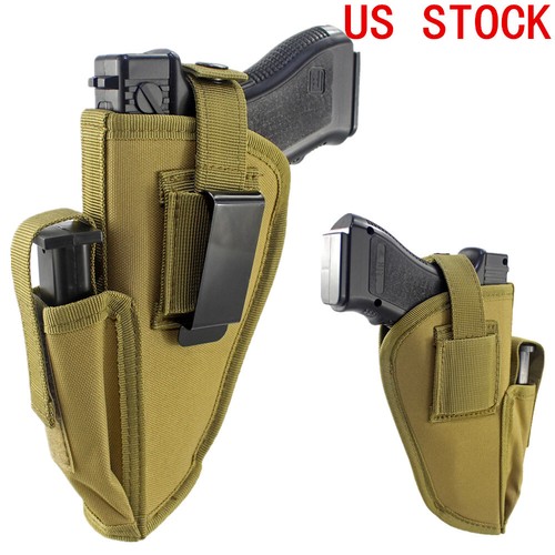Tactical Right/Left Hand Gun Holster Waist Belt Pistol Case Fit 1911 5 ...