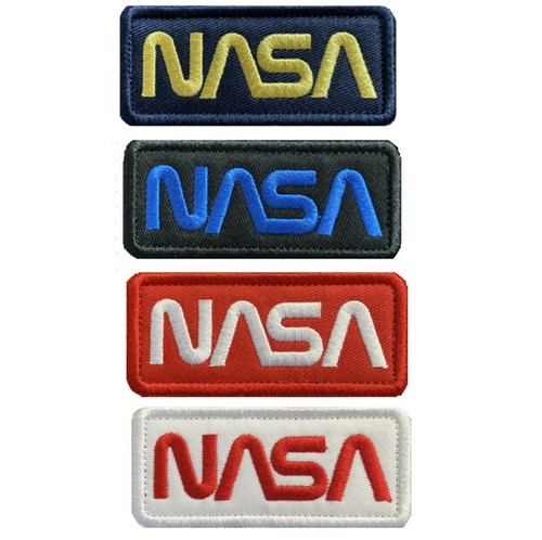 DIY NASA Gestickt Hook Loop Nähen Patch Stoff Kunst Aufkleber Abzeichen ...