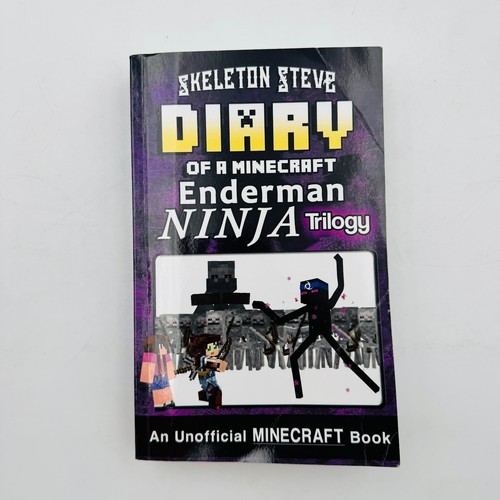 Diary of an Enderman Ninja Trilogy Book 1-3 Steve & the Noob Mobs ...