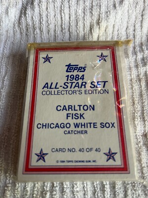 1984 Topps All-Star Set Collector's Edition (40) Mint. | eBay