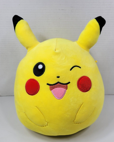 Winking Yellow Pikachu Squishmallow 12 inch | eBay