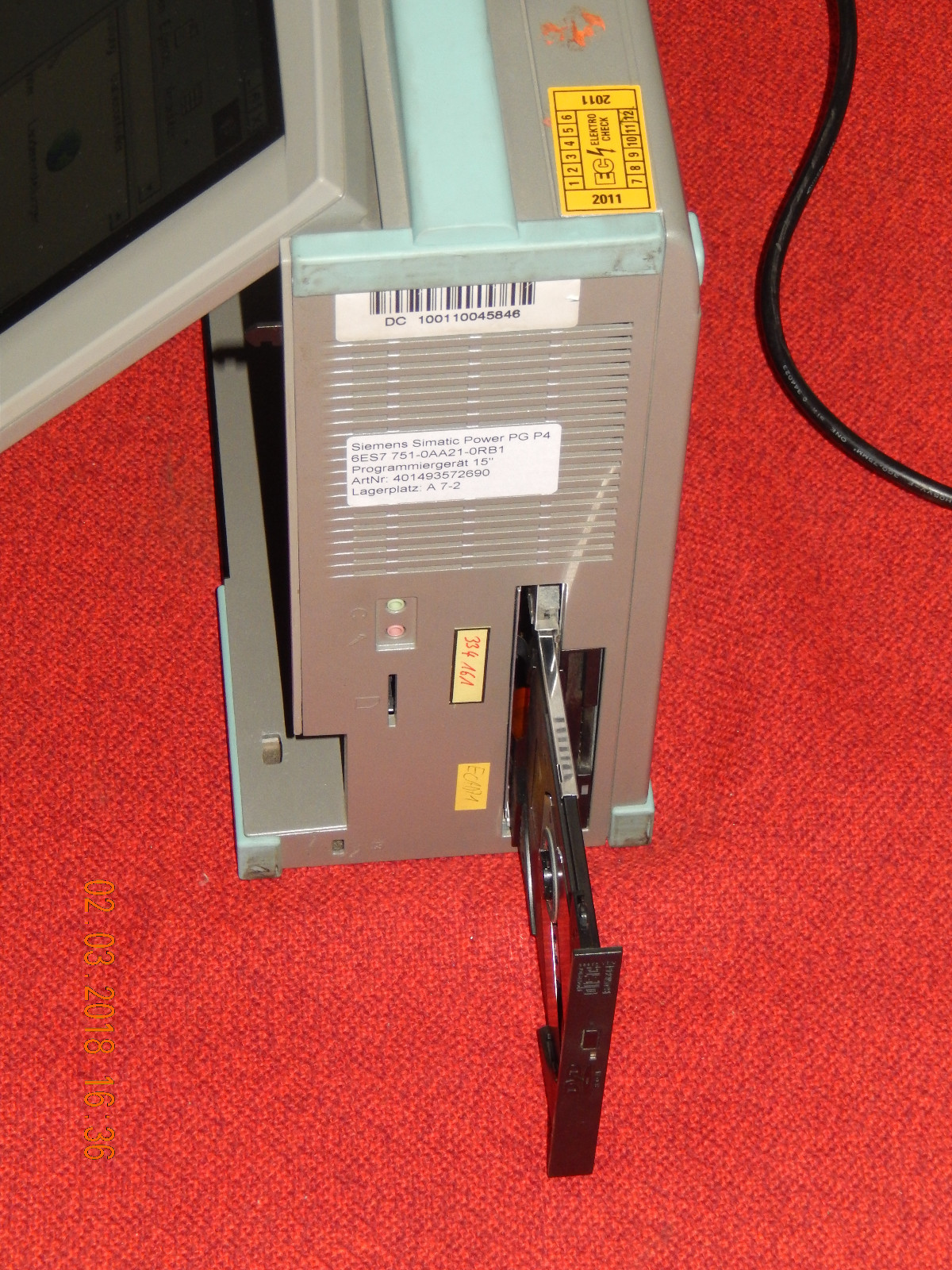 SIEMENS Simatic Power PG P4,6ES7 751-0AA21-0RB1,Programmiergerät,Win.98 ...