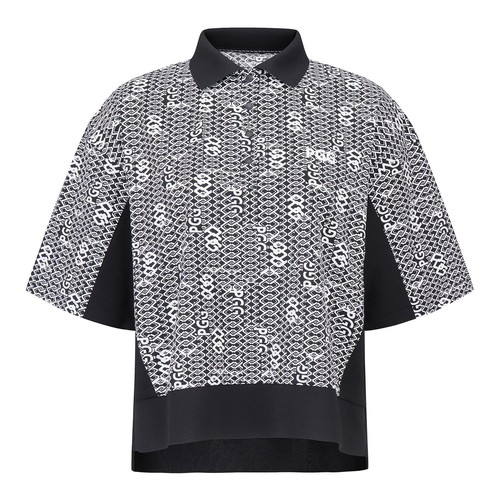 Genuine PEARLY GATES GOLF Womens PGG Logo Print Knit Block T-Shirt | eBay