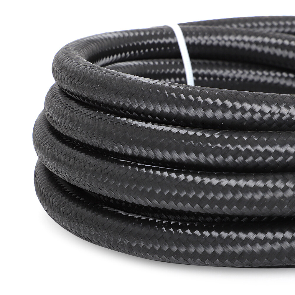 For GM 4L80E Automatic Transmission Cooler Lines Kit 6-AN Steel Braided ...