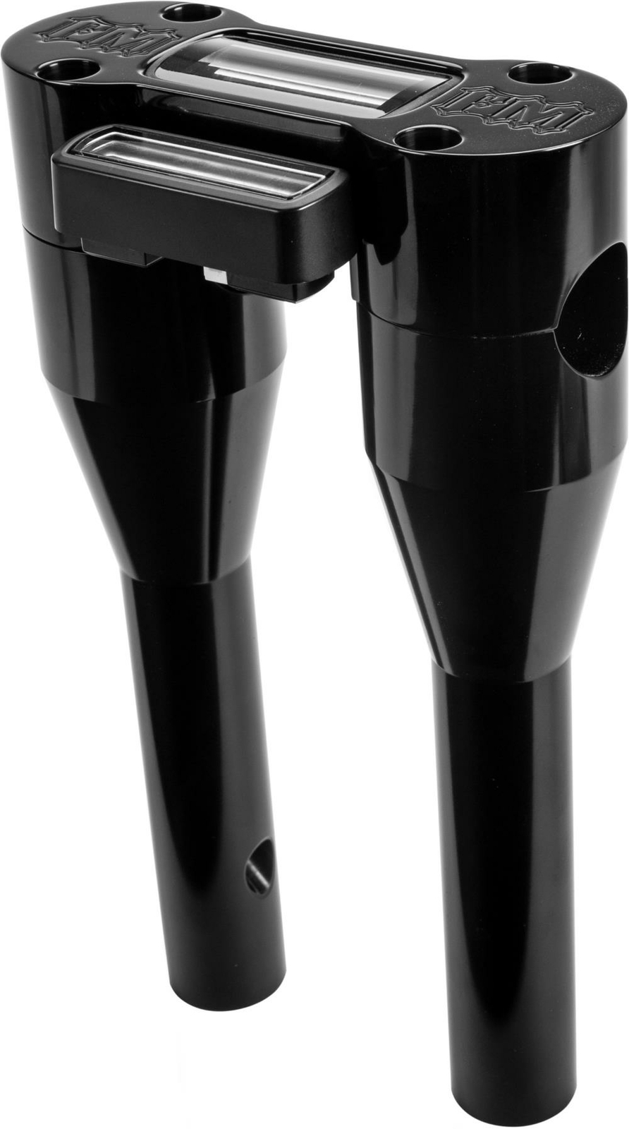 Forbidden Motorcycles - 825-05043 - Hud FM Risers, 9in. - Black for ...