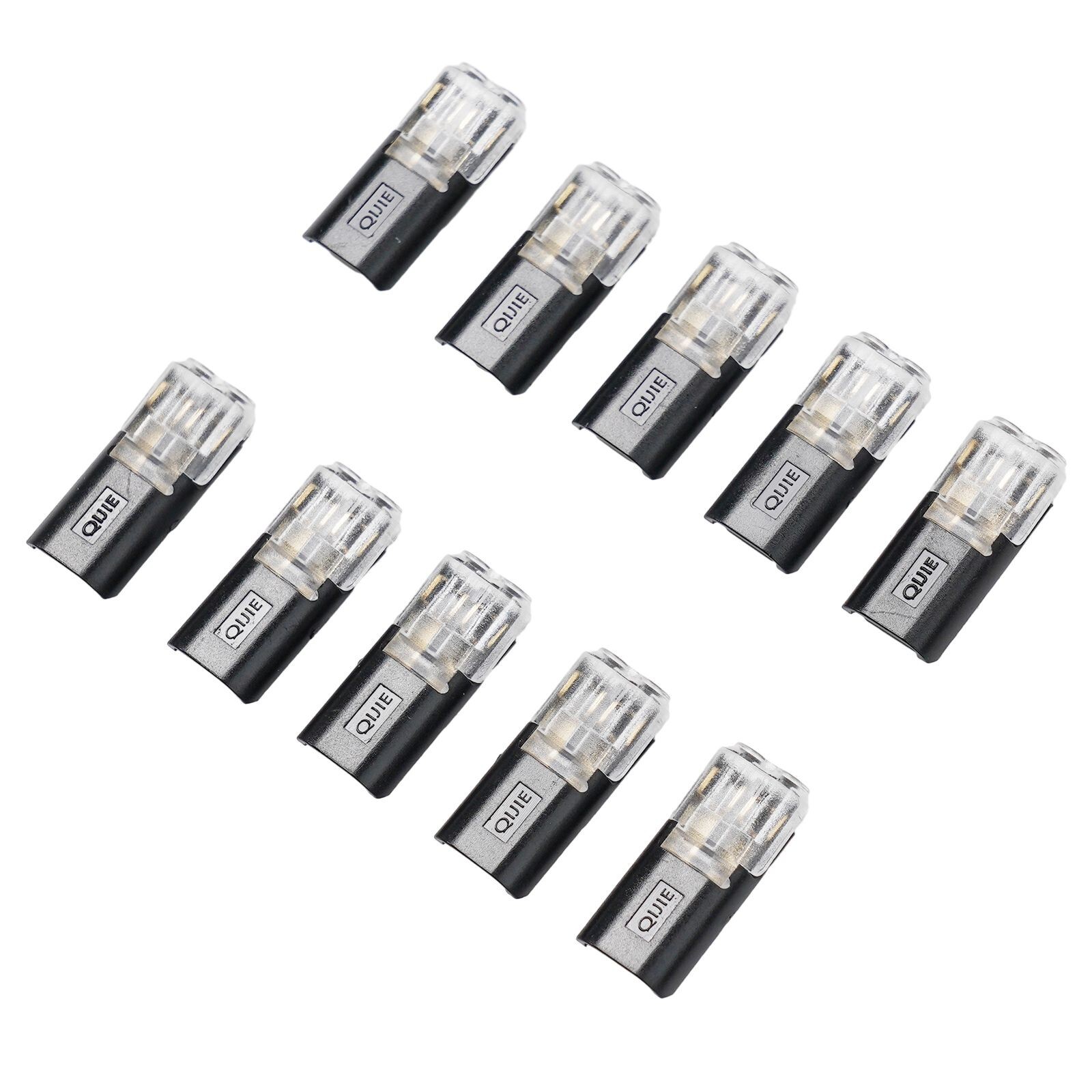 Terminal Blocks Connectors 10Pcs Cable Crimp Moisture-proof Puncture ...