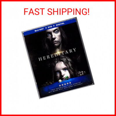 Hereditary Movie [Blu-ray + DVD + Digital] 31398292937| eBay