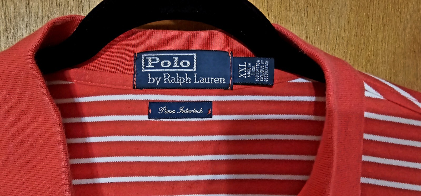 POLO RALPH LAUREN SHIRT -XXL- RED INTERLOCK PIMA SOFT CLASSIC PONY BIG ...