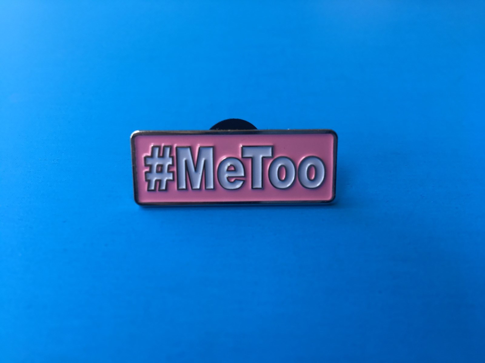 #METOO PIN PINK/WHITE ENAMEL1.25” – ME TOO EQUAL RIGHTS MOVEMENT ...