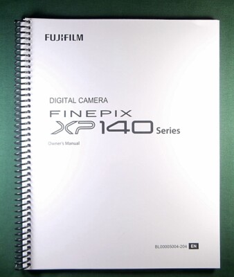 Fujifilm FinePix XP140 Series Owner's Manual: Full Color & Protective ...