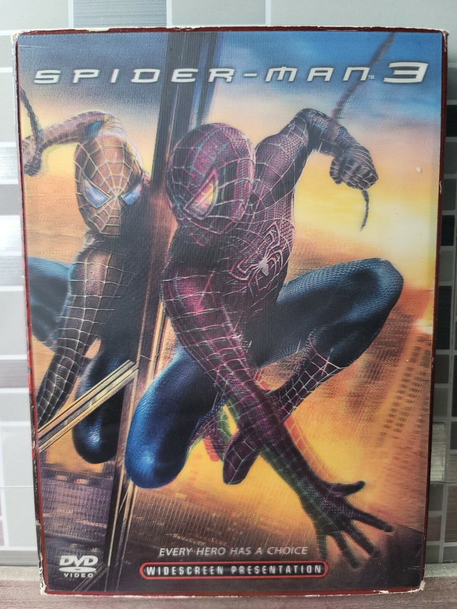 Spiderman 3 Dvd