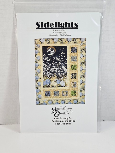Mountainpeek Creations Sidelights #302 Quilt Pattern for sale online | eBay