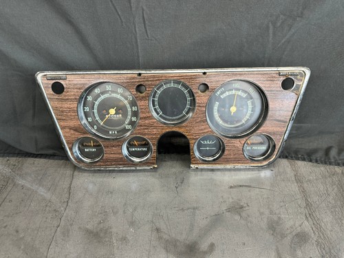 1967-1972 CHEVY CHEVROLET SPEEDOMETER INSTRUMENT CLUSTER C10 TRUCK ...