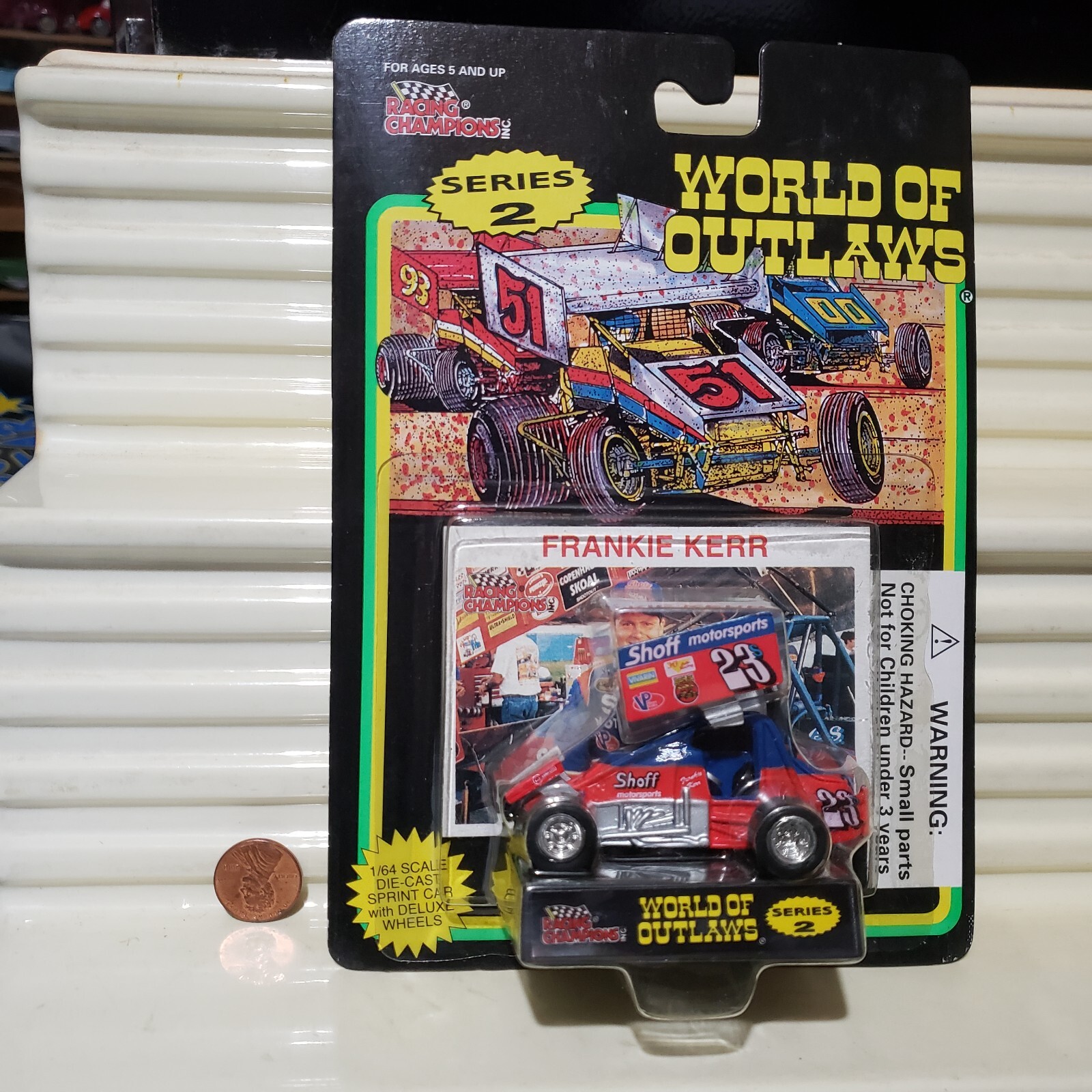 Racing Champions 1993 #23 FRANKIE KERR Shoff World of Outlaws Sprint ...