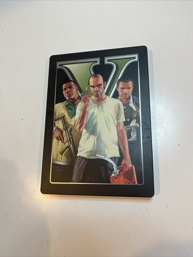 Grand Theft Auto V Five - Xbox 360 Steelbook (Metal Case) Collectors ...