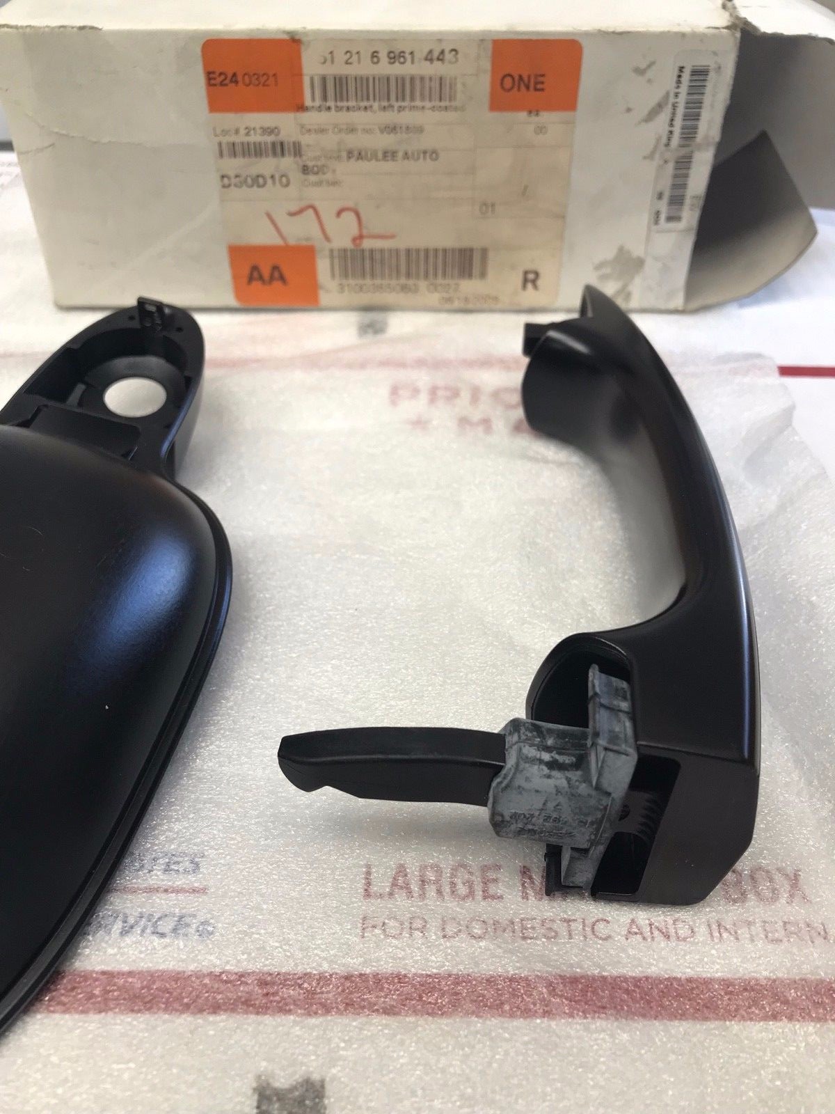 BMW OEM 06-10 5-Series Outside Exterior Door Handle Left 51216961443 | eBay