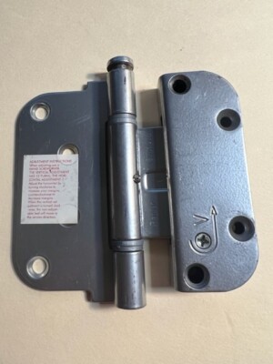 Ultimate 2d Adjustable Hinge LH Vert Door & Frame Hinge Silver ptd | eBay