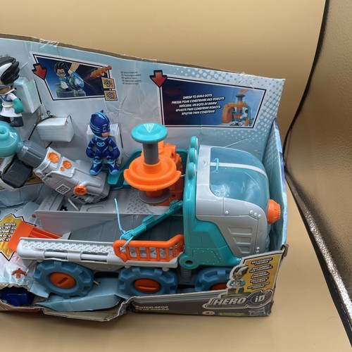 PJ Masks Romeo Catboy Bot Builder Toy 2 in 1 Play Vehicle and Set F2120 ...