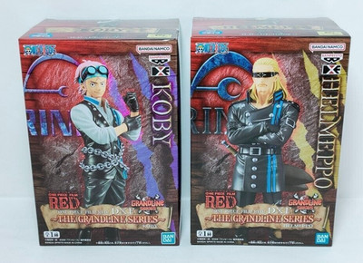 One Piece: Film Red DXF The Grandline Series - Koby & Helmeppo Figure ...