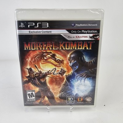 Mortal Kombat Sony PlayStation 3 PS3 2011 BRAND NEW GAME PLAY AS KRATOS | eBay