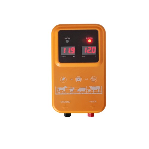 Farm Electric Fence Energizer Livestock High Voltage Pulse Controller ...
