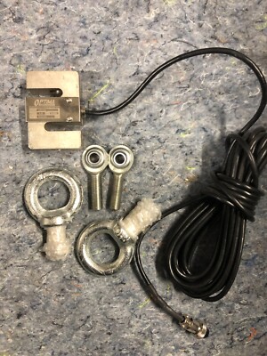 Optima OP-312 3000 Lb Capacity 3.0mV Alloy Steel S-Beam Load Cell w ...