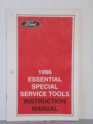 1996 Ford Special Tools Instruction Booklet for F-Series Trucks. | eBay