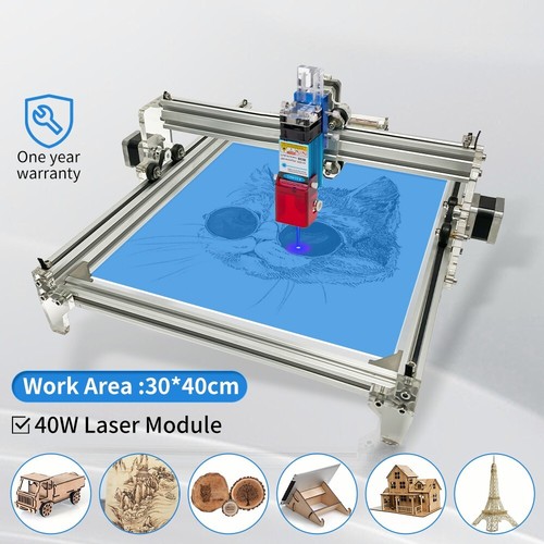 CRONOS 40W Laser Engraving CNC Cutting Machine DIY Engraver 300x400mm ...