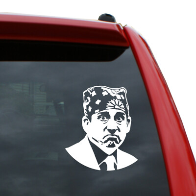 Prison Mike Vinyl Decal | Color: White | 5" Tall | eBay