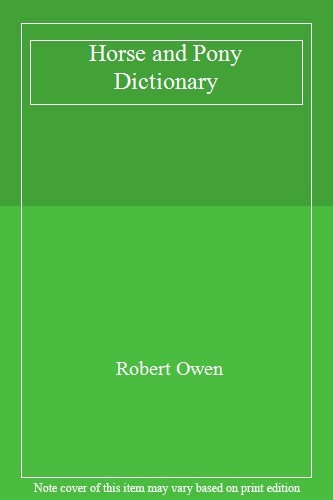Horse and Pony Dictionary | eBay