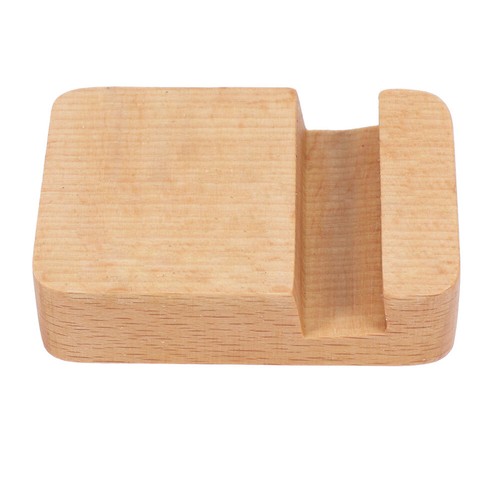 Wooden Mobile Phone Holder Creative Cell Desktop Stand Smartphone ...