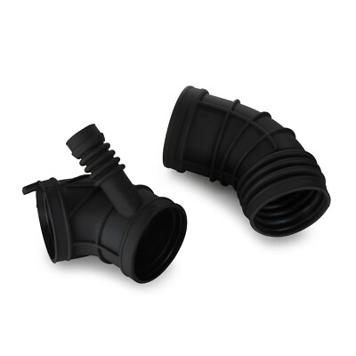 2 Pecs Air Intake Boot Hose Throttle Body For BMW M54 E46 325Ci 330Ci ...