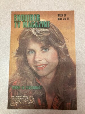 Jan Smithers WKRP IN CINCINNATI 1980 local TV guide from Cincinnati! | eBay