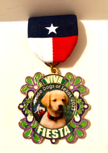 Guide Dogs of Texas Fiesta Medal San Antonio 2020 NEW | eBay