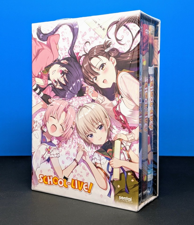 School-Live! Complete Series Limited Edition Premium Anime Blu-ray DVD ...
