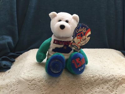 Limited Treasures State Quarters Coin Collectible Teddy Bears Kentucky ...