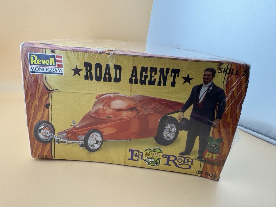 1997 VTG Revell Road Agent Ed Big Daddy Roth Model Kit 1/25 Factory ...