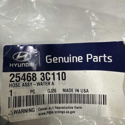 *USA** Genuine Hyundai Engine Coolant Hose 25468-3C110 | eBay