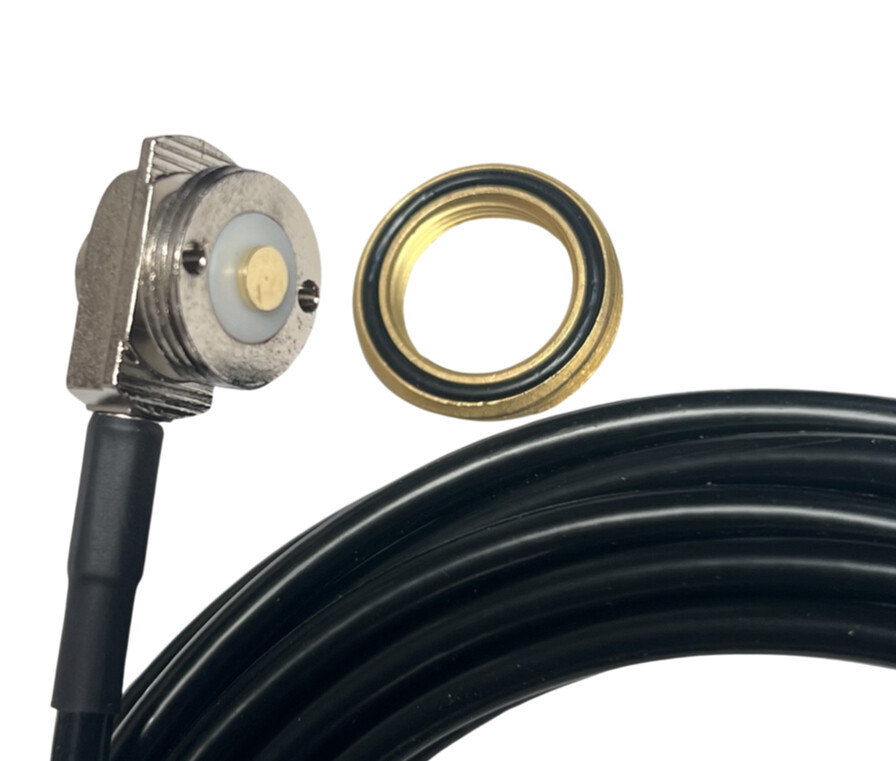 NMO 3/4" Antenna-Mini UHF Male Mil-C-17 RG58 Pick Length USA Made High ...