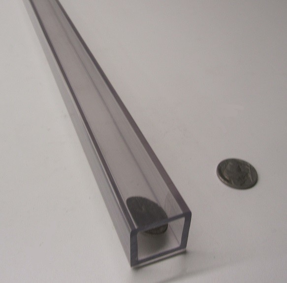 Kmac Polycarbonate Square Tube 1.0" Square x 1/8" Wall x 48"-122 | eBay