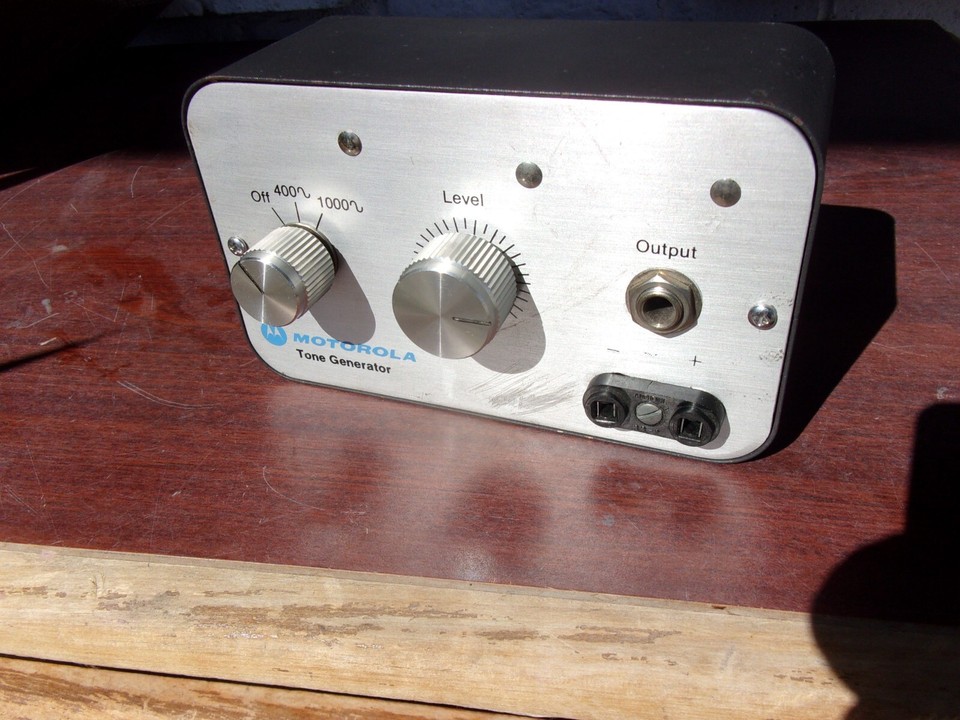 Motorola tone generator TEK 1B works | eBay