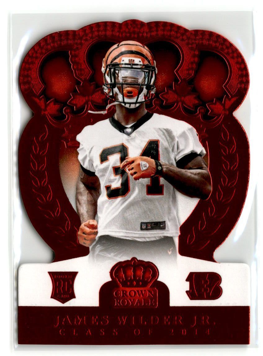 James Wilder Jr Bengalas 2014 Panini Prizm Rookie Autographs Prizms