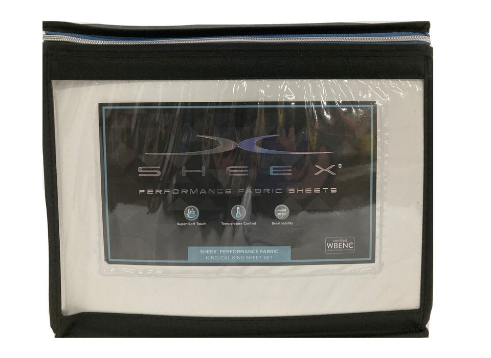 SHEEX 4 Piece Sheet Set Super Soft Temperature Control Breathable ...