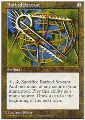 Barbed Sextant NM, English MTG Fifth Edition | eBay