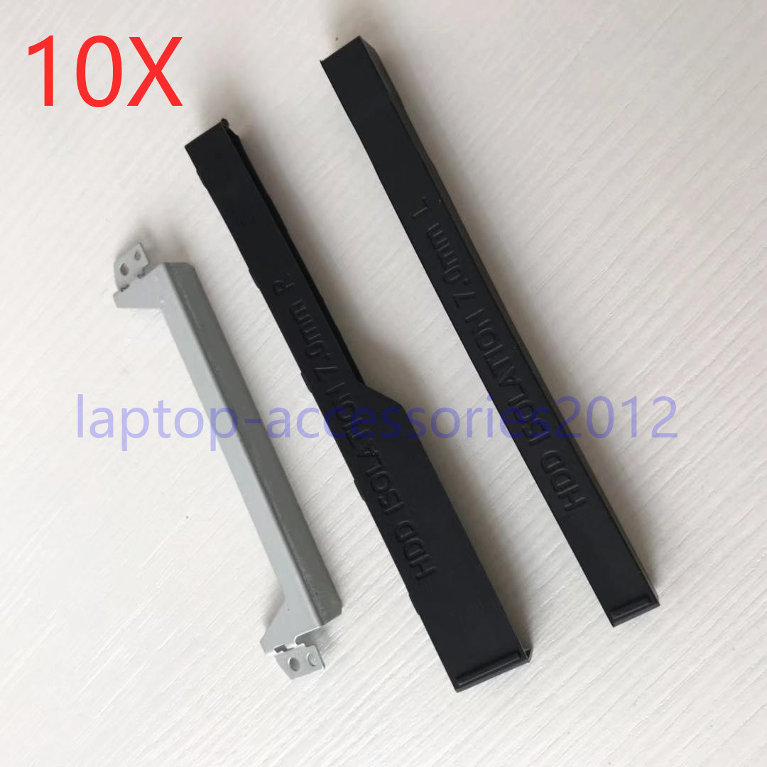 10pcs for Dell Latitude E5440 Hard Drive Caddy HDD + Rubber Rails Left ...