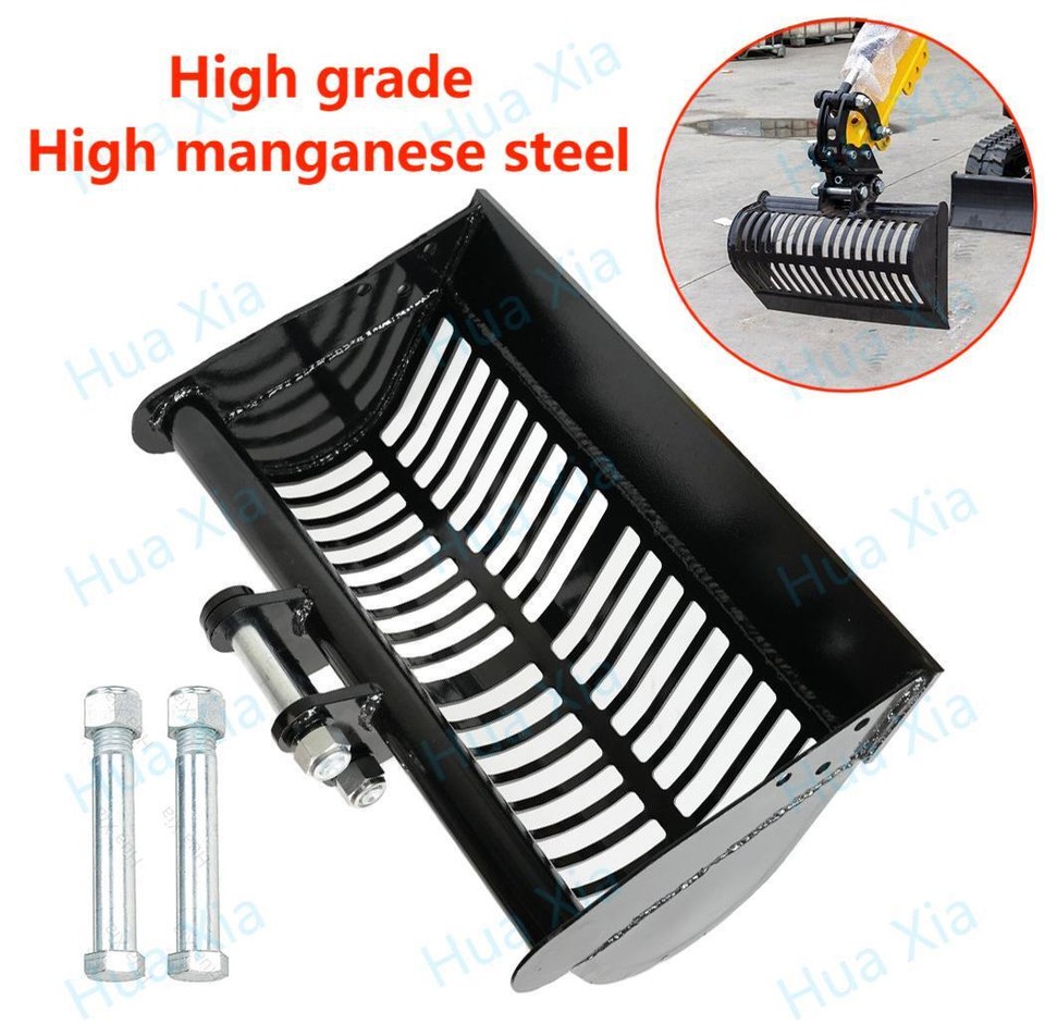 TYPHON Attachment 600mm Screening Skeleton Bucket for Mini Excavators ...