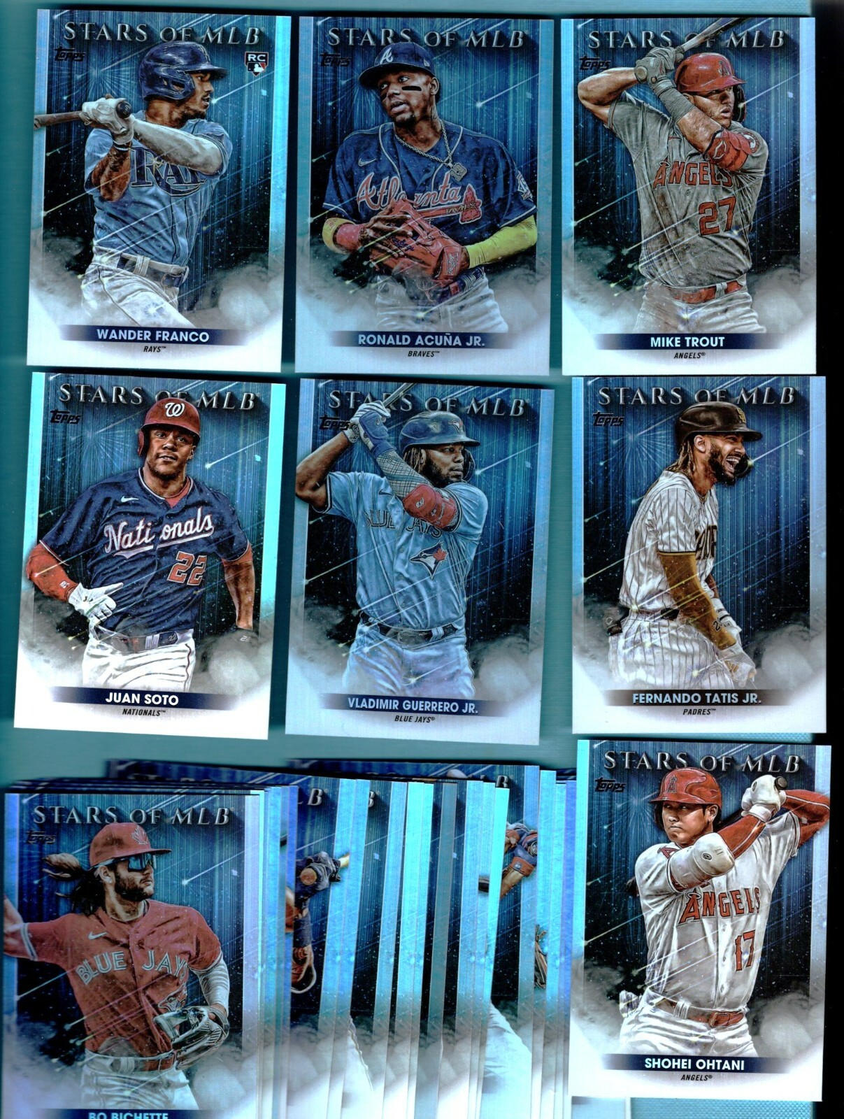 2022 Topps SERIES 1 & 2 Baseball Stars of MLB Complete 60 Card Set | eBay