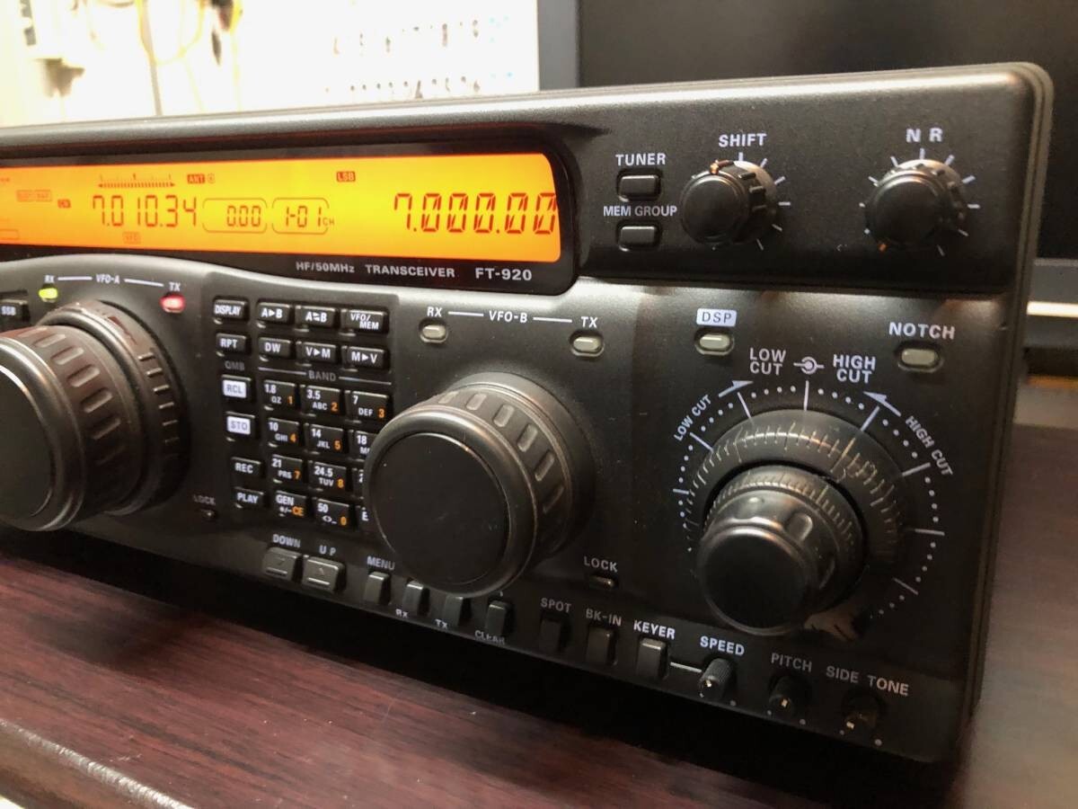 Yaesu FT-920 100w Ham Amateur HF/VHF 6m CW Filter YF-116C Transceiver Working | eBay