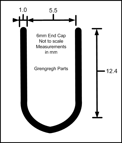 6mm End Caps, End Covers for Tubes, Rods & Threads, rubber plastic | eBay